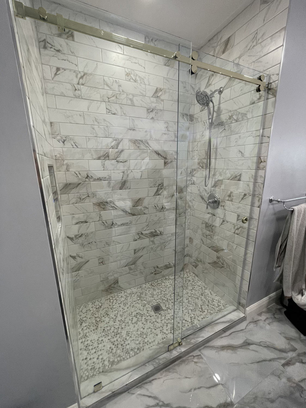 Tahoe Series Frameless Sliding Shower Door Kit – SAM Hardware